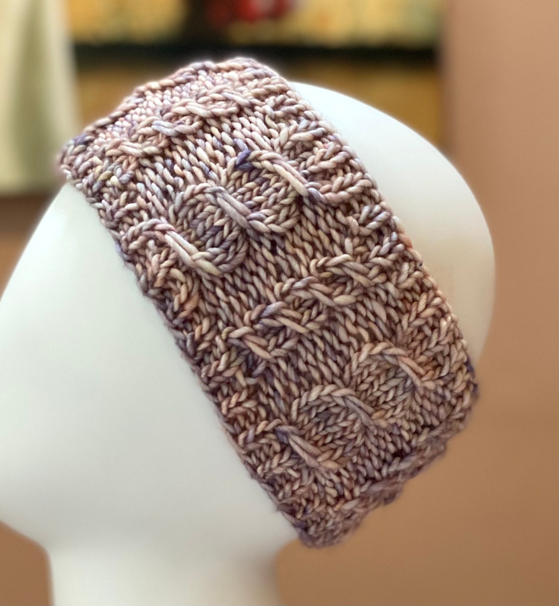 The Twist Cable Headband Pattern - Etsy