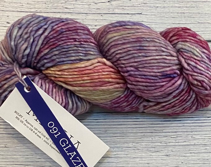 Malabrigo Mecha Glaze Kit 1 Free Pattern With 2 Skeins of Yarn ...