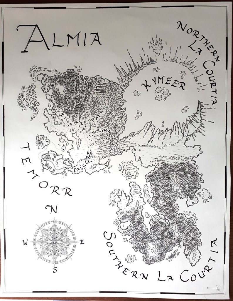 Custom Hand Drawn Maps - Etsy