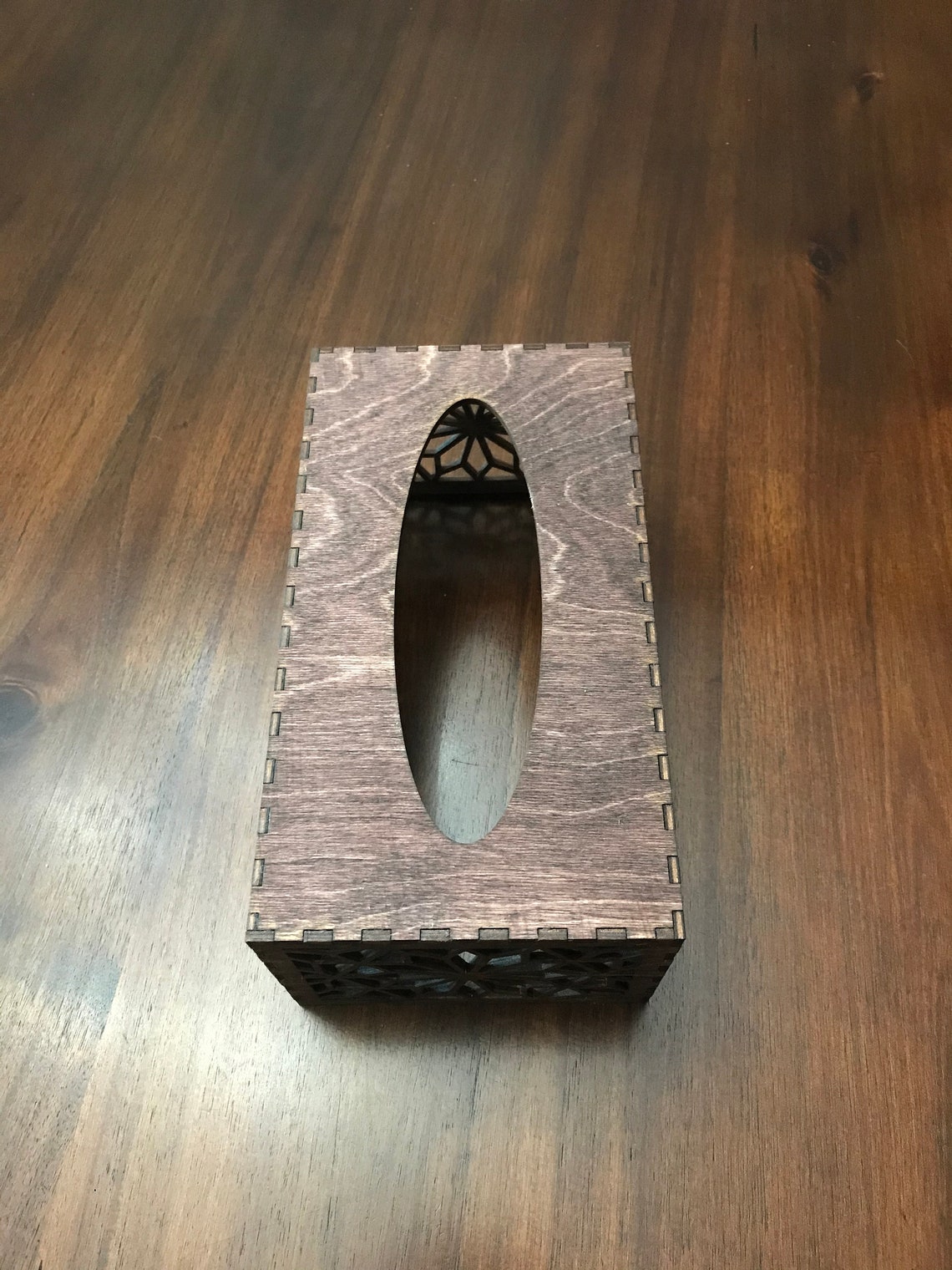 Large Wooden Tissue Box Cover 1/8 Baltic Birch | Etsy