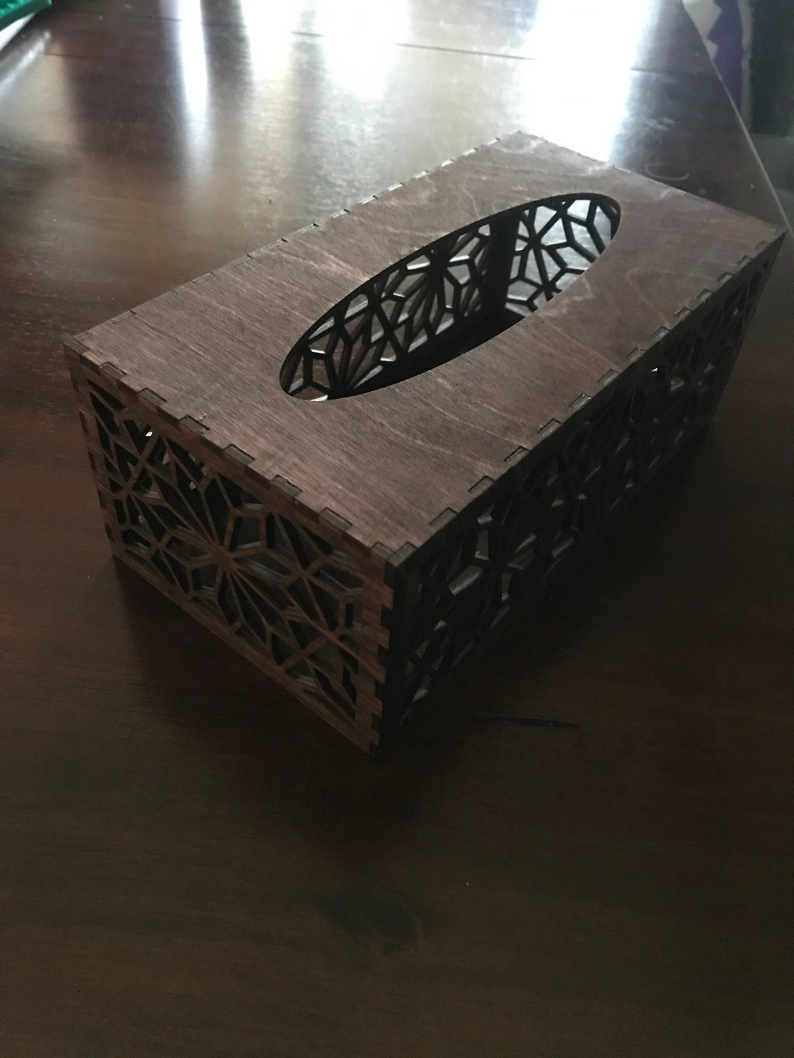 Large Wooden Tissue Box Cover 1/8 Baltic Birch | Etsy