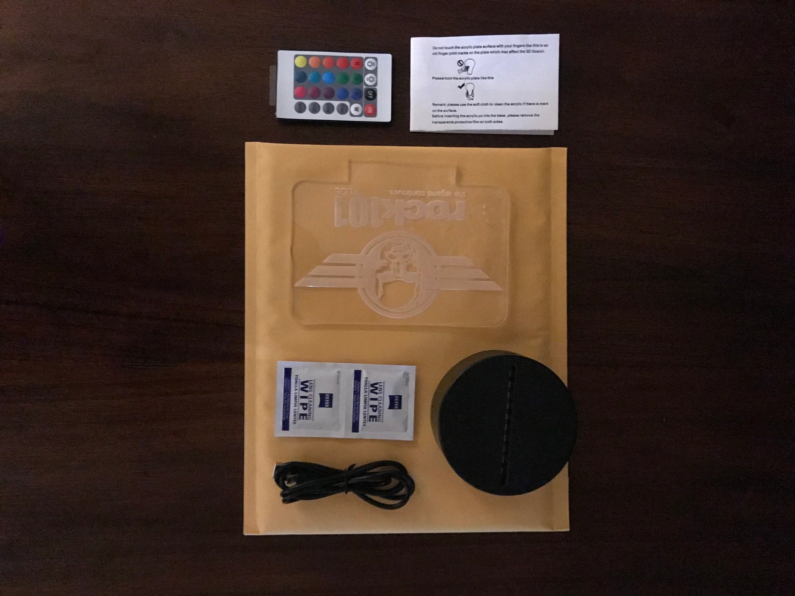 Rock 101 KLOL Runaway Radio 7 Color LED Color Changing Laser | Etsy