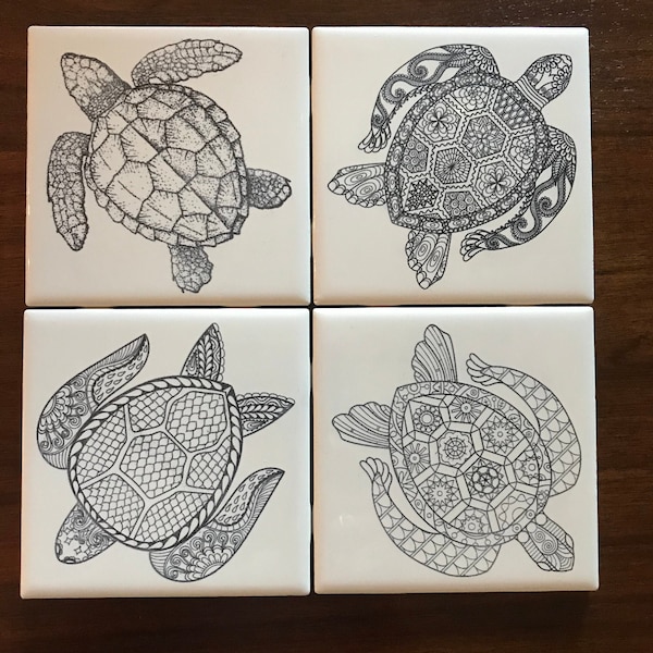 Ceramic Turtles - Etsy