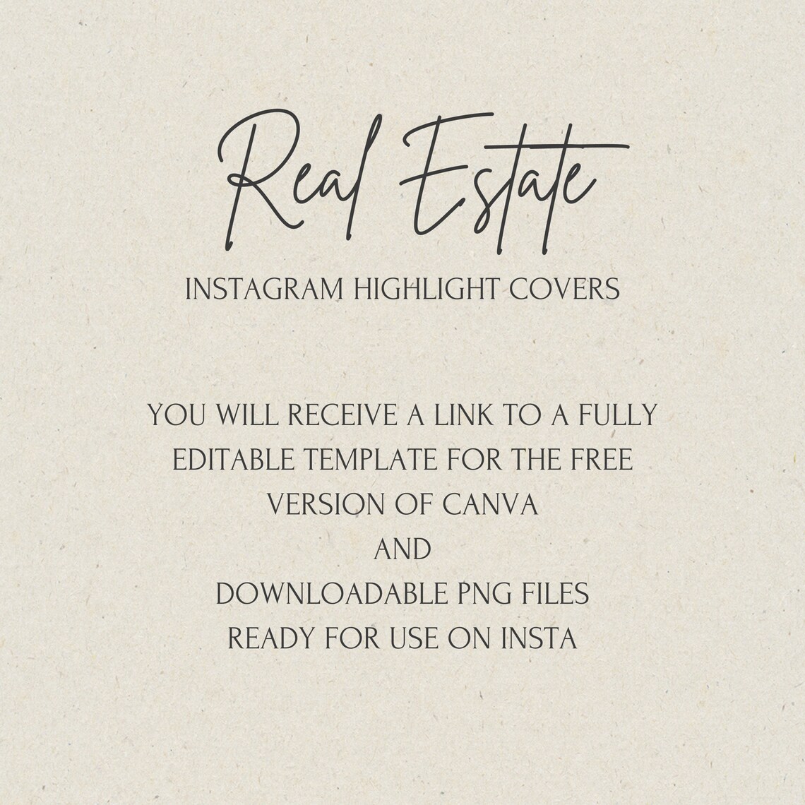 Digital Instagram Highlights | Real Estate Instagram | Real Estate ...