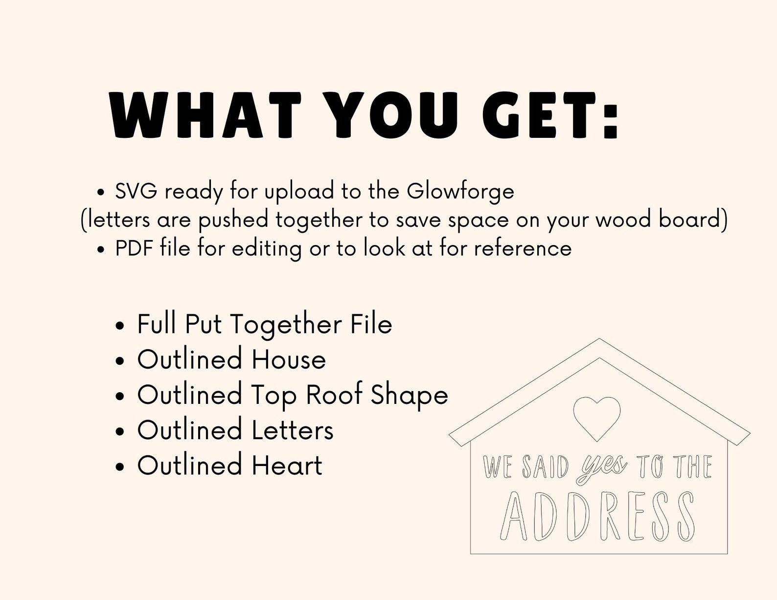 We Said Yes to the Address Sign Digital Download, Realtor Sign, Real ...