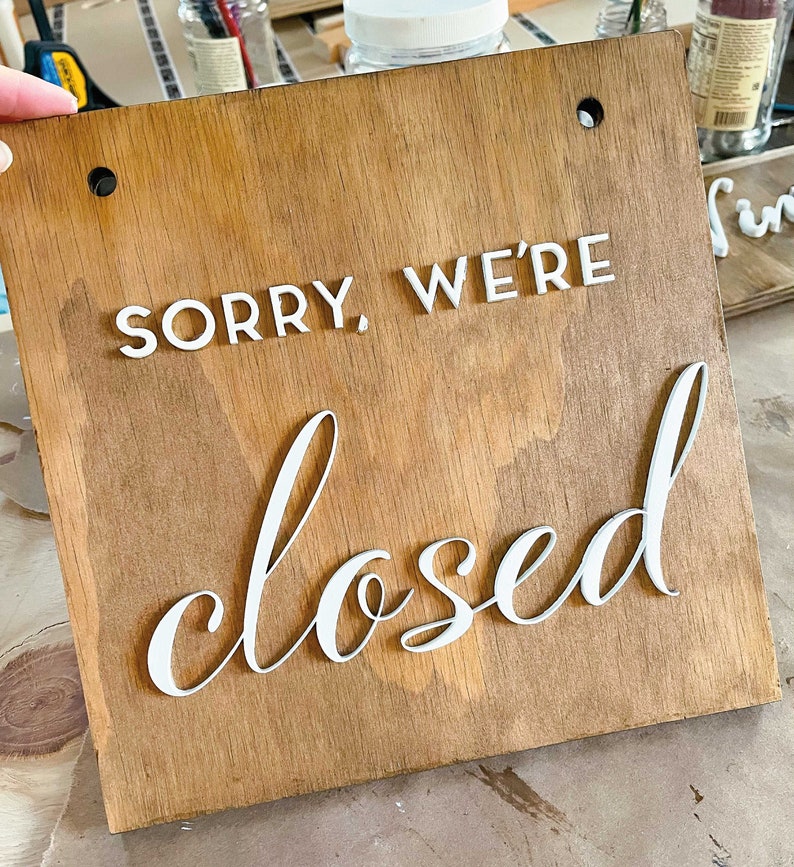 Open Sign Svg, Open Closed Sign Svg, Business Shop Cafe Door Sign, Svg ...