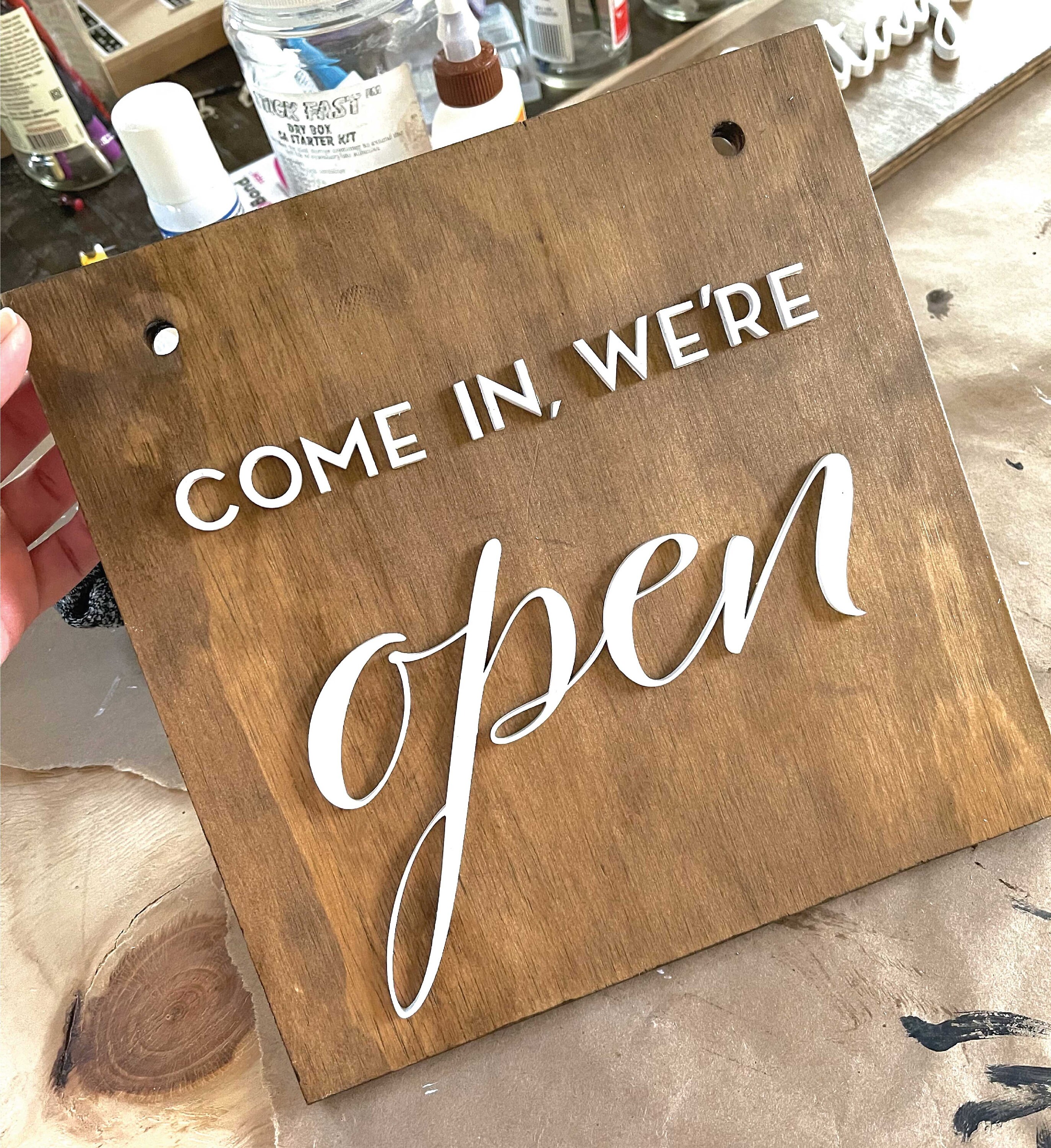 Open Sign Svg, Open Closed Sign Svg, Business Shop Cafe Door Sign, Svg ...