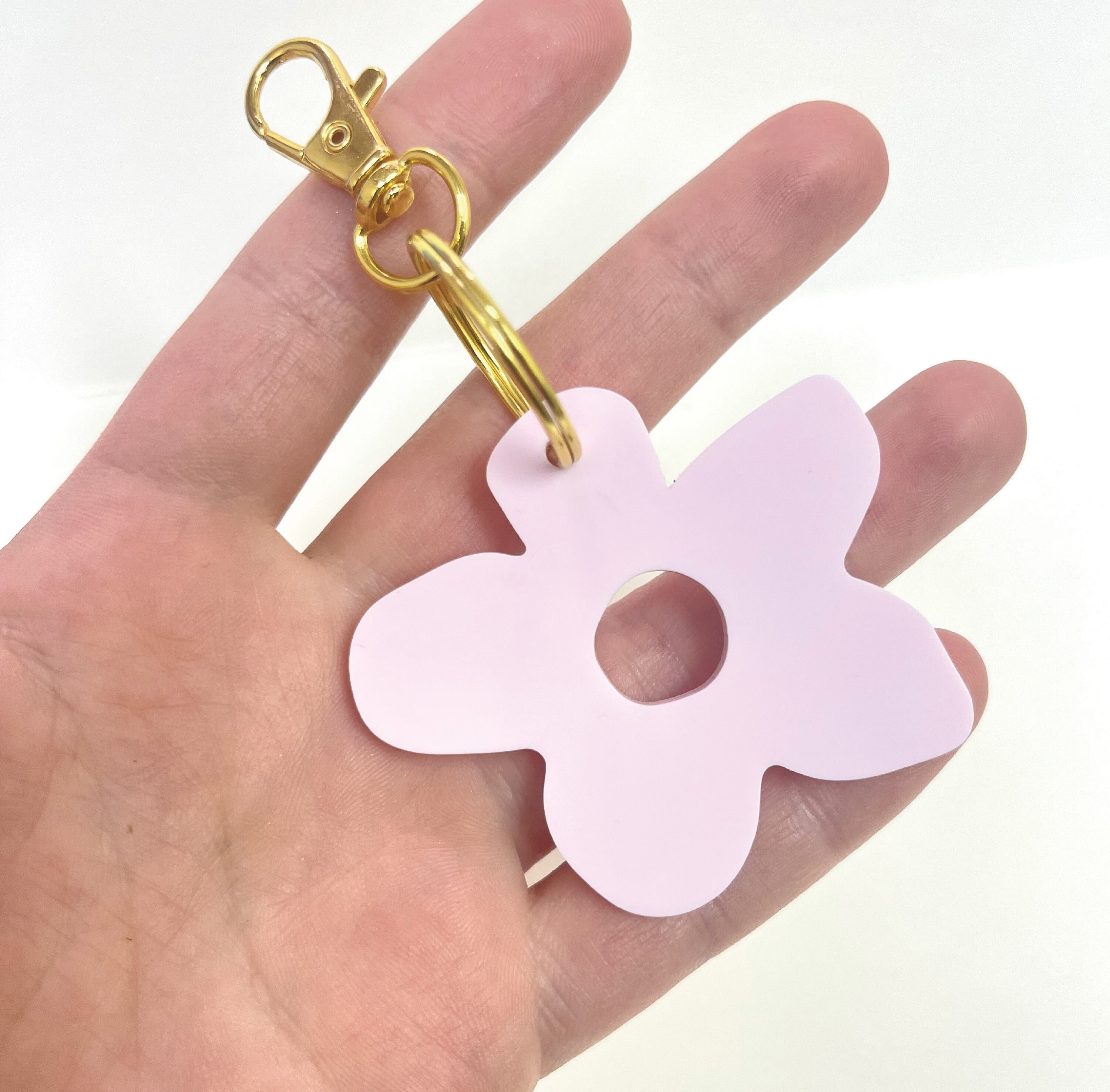 SVG Retro Flower Keychain, Digital Download Keychain, Flower Power,svg ...