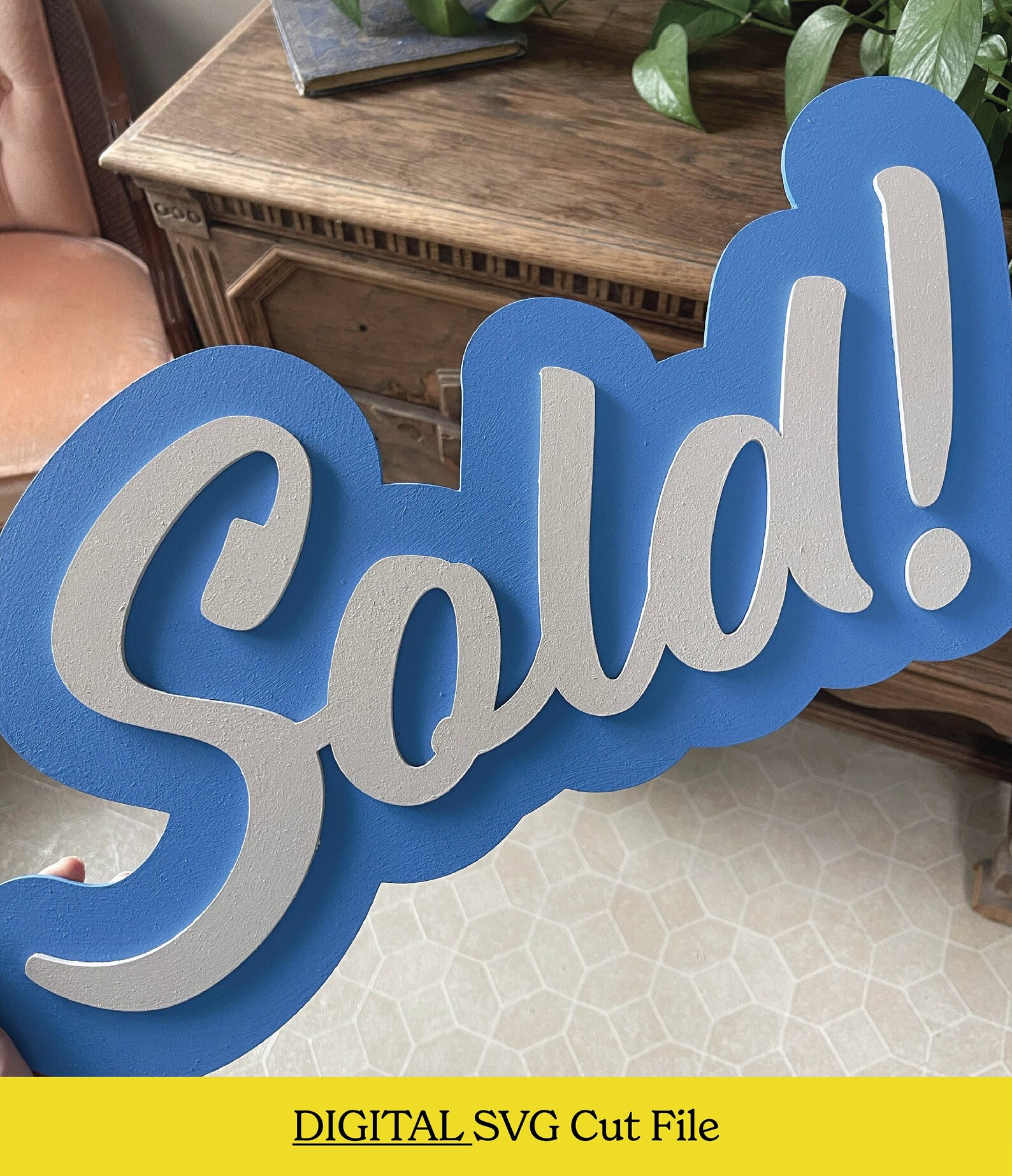 Sold! Realtor Sign Digital Download, SVG, Real Estate Agent Sign, Sold ...