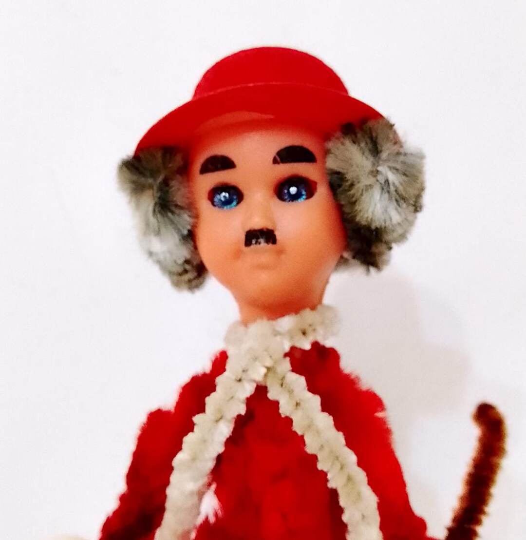 CHARLOT - CHARLIE CHAPLIN 1986 Bubble France Sarl Italy Bizarre Puppet ...