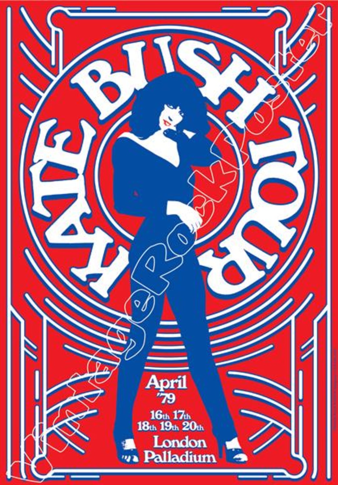 KATE BUSH Concert Posters! - Etsy