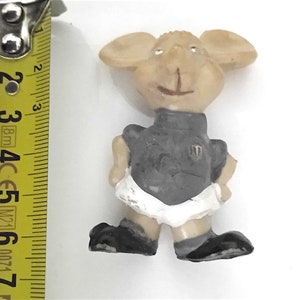 TOPO GIGIO Mick Molto 60s Maria Perego Italy Keychain With Figure Rare ...