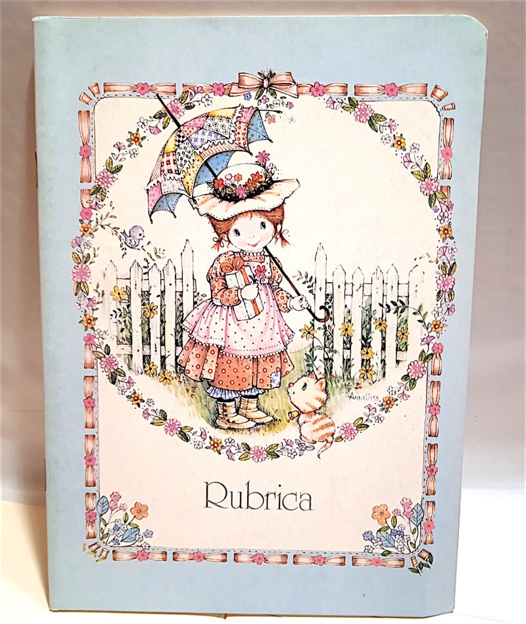 ANNELIESE 70s Cartorama Italy School Notebook Alphabetical - Etsy