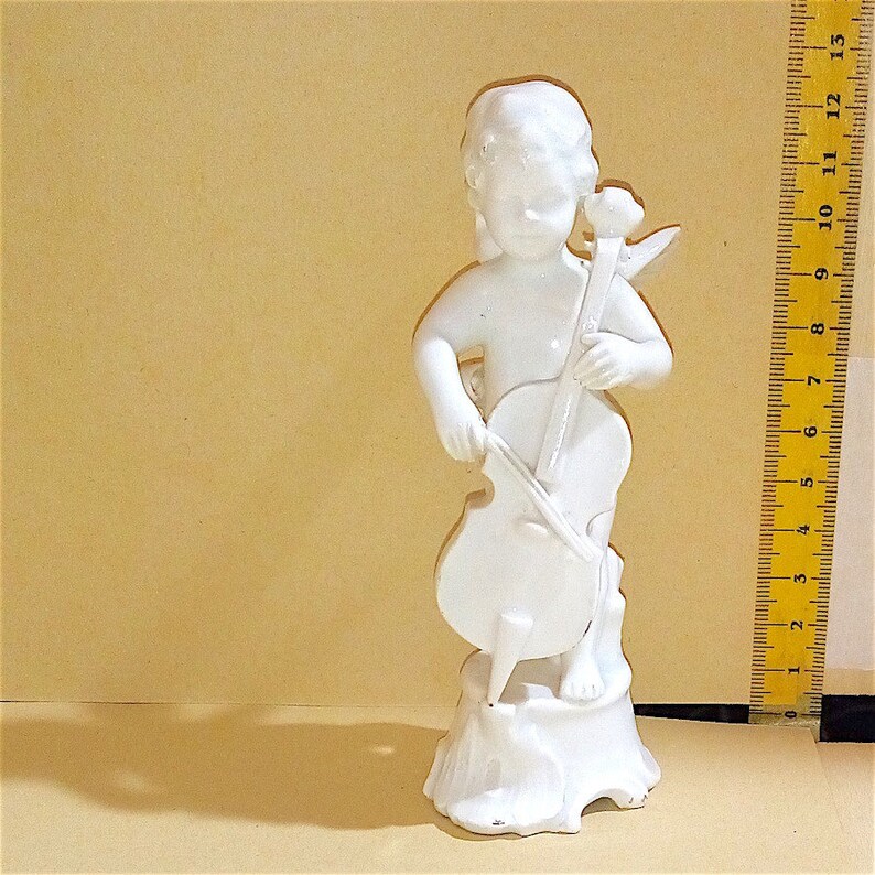 PUTTO ANGELO Angel Antique Pottery Bassano Capodimonte White - Etsy