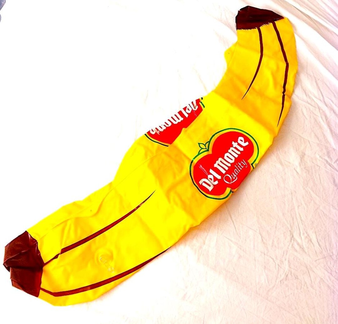DELMONTE Del Monte 90s Italy Inflatable Bananas Maxi Gadget Advertising ...