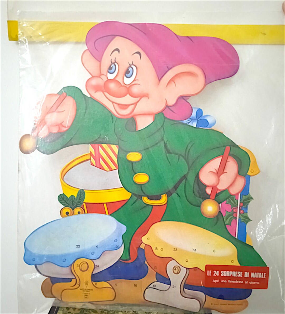 SNOW WHITE - Dwarf Puppy 60s Walt Disney Production Denmark - Advent ...