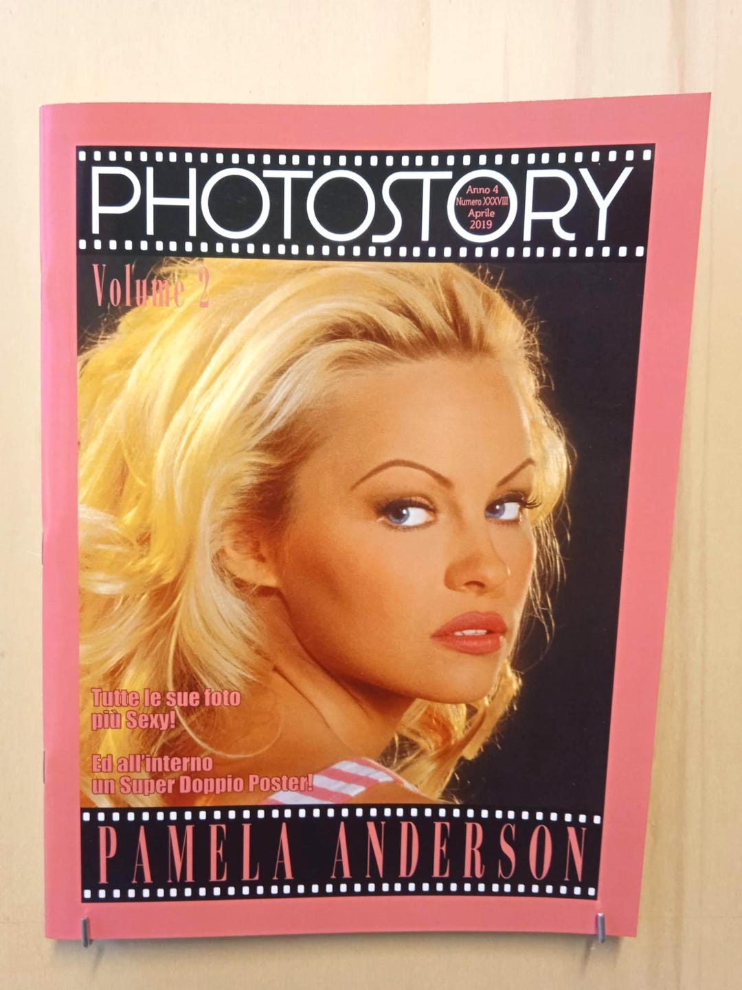PAMELA ANDERSON Photostory Vol. 2 - Special Magazine + Double Poster - Etsy