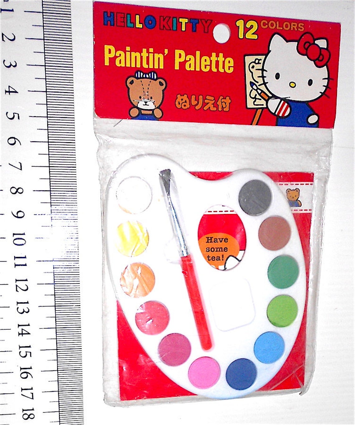 HELLO KITTY 1993 Sanrio Japan Vintage Paintin' Palette - Mini Misb ...