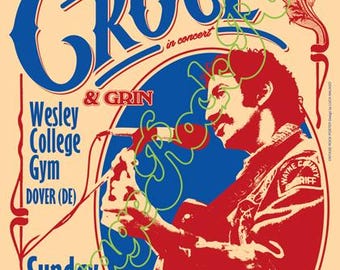 1973- Jim Croce Concert Poster, Kingsport, Tennessee (unframed) - Etsy UK