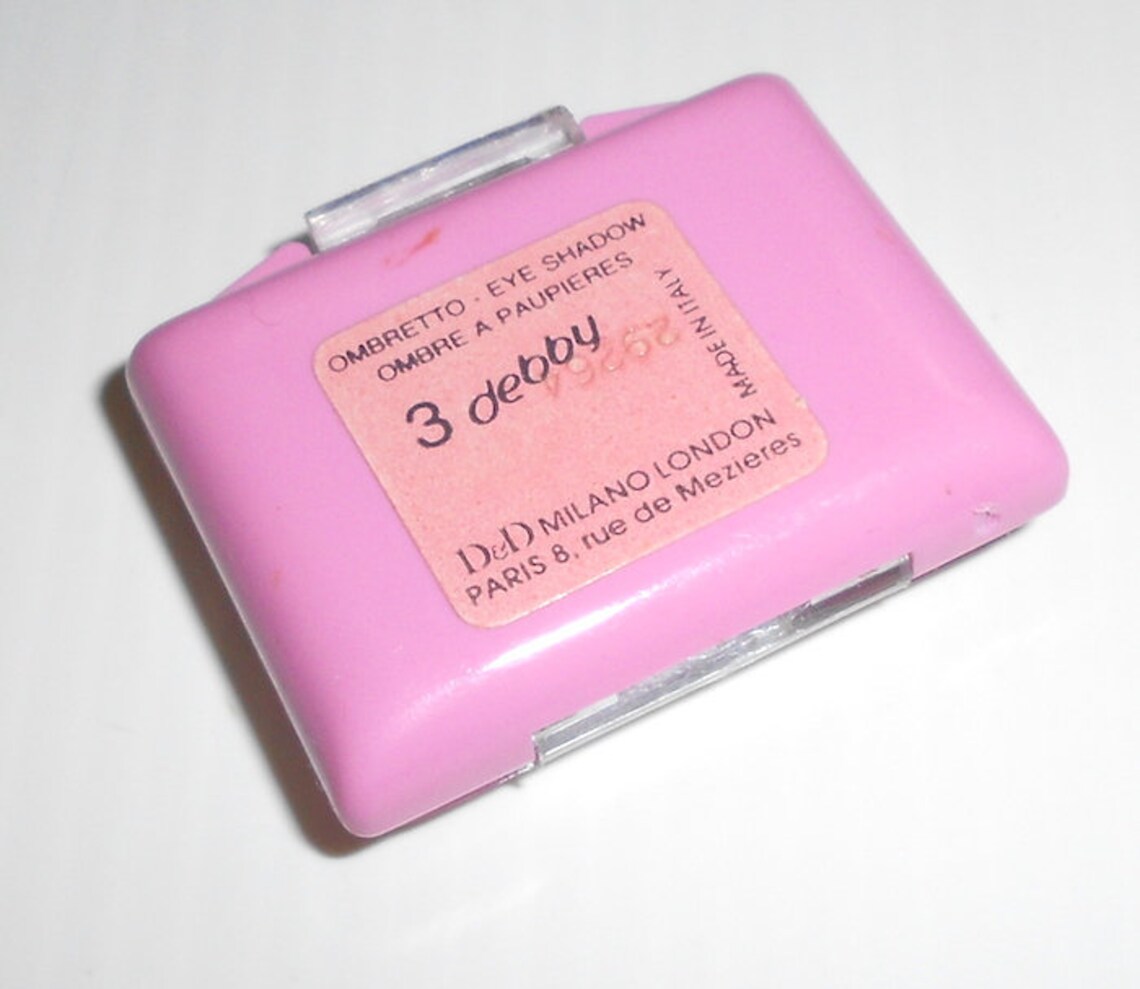DEBBY 80s Italy Vintage Preppy Make up Eye Shadow Orange Super - Etsy