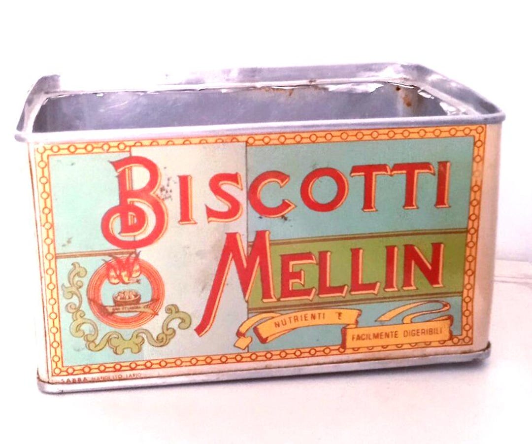 Mellin Biscuits - Beautiful 1950s Open Decorated Tin Box - Etsy