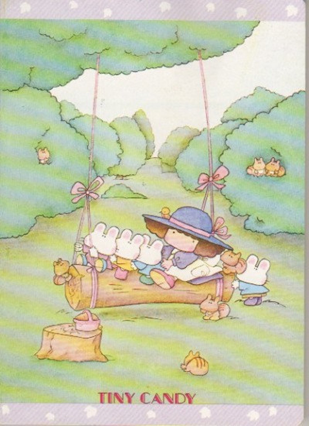 TINY CANDY 80s Gakken Mondadori Italy School Notebook School - Etsy