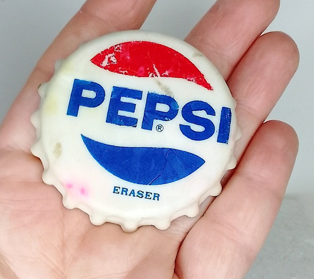 PEPSI 80s Maxi Eraser Rubber Radiergummi Rubber Gommina Gomas - Etsy