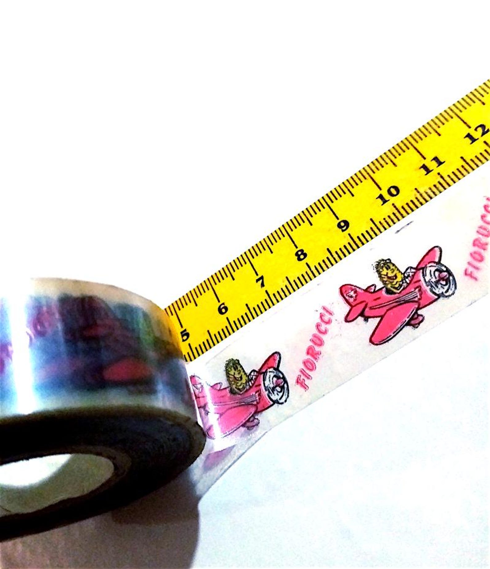 FIORUCCI 80s Stiassi Italy Super Mega Rare Airplanes Sticker Tape Washi ...