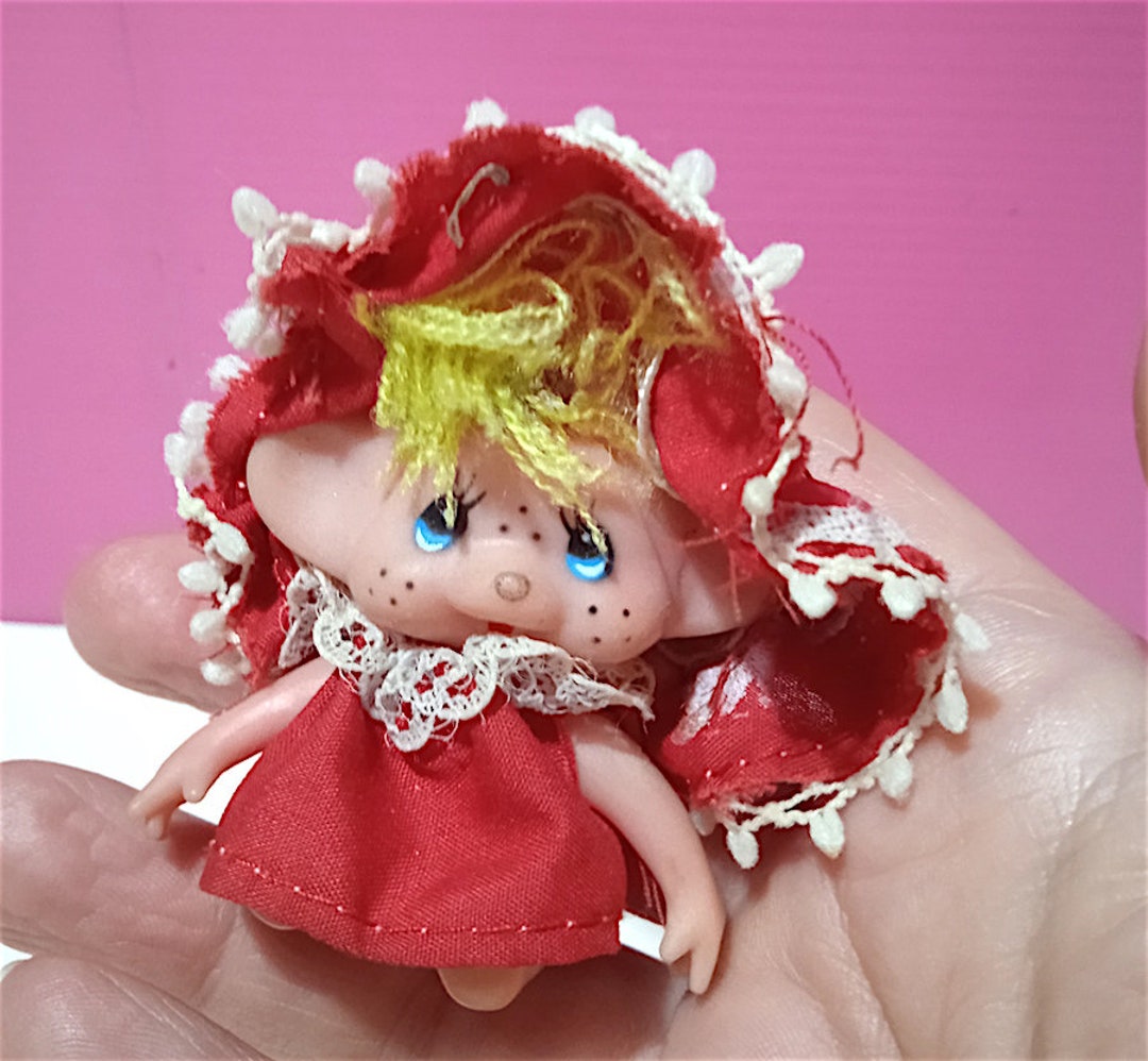 MONCICCI - Mon Ciccì - Monchichi - Moncichi 70s Taiwan Ko - Super Tiny ...