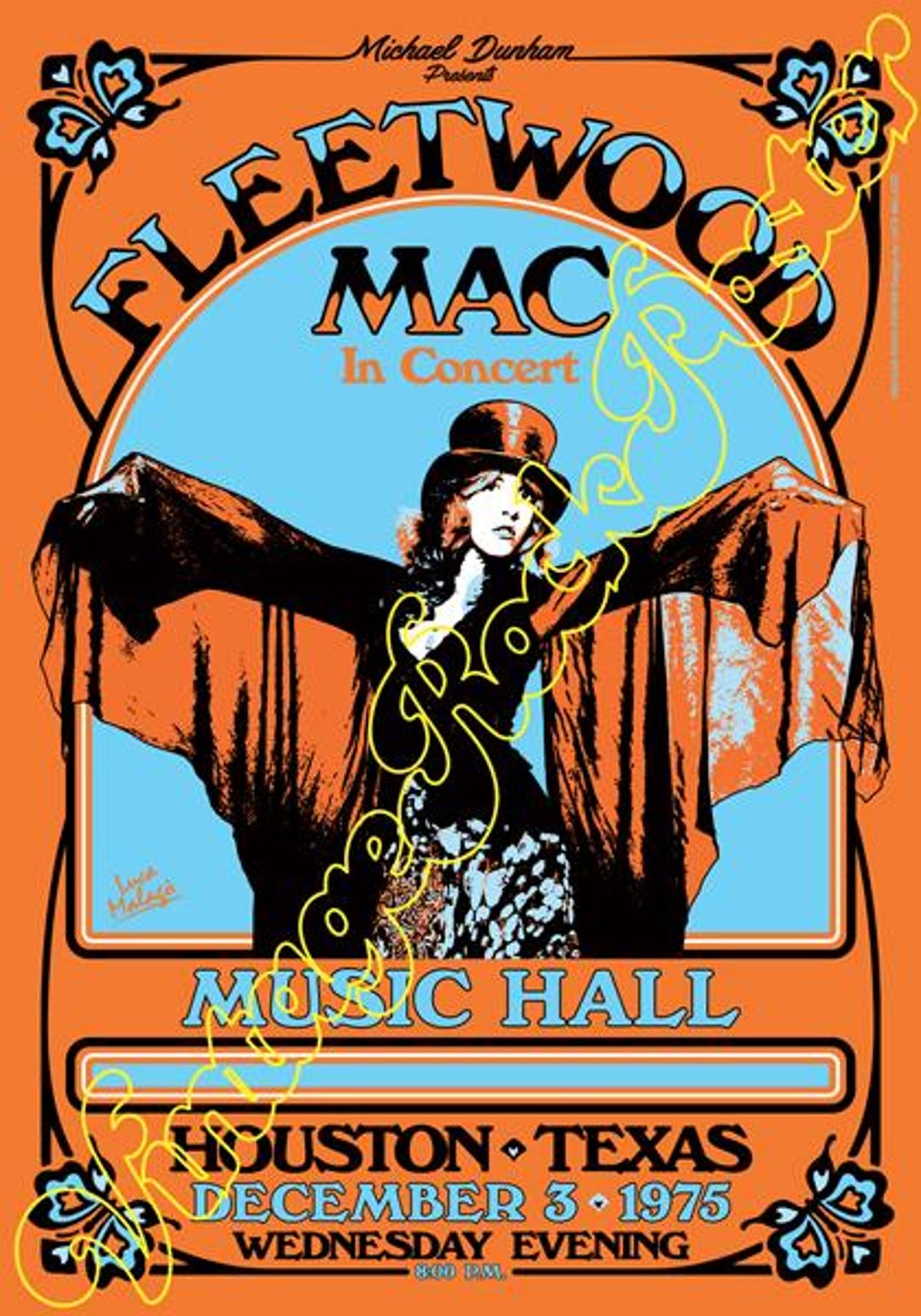 FLEETWOOD MAC - Concert Posters! - Etsy