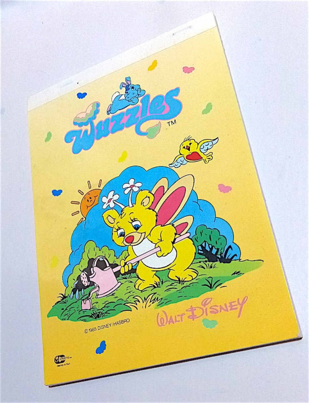 WUZZLES Walt Disney 1985 TC Cartorama Italy Memo Pad Notes - Etsy