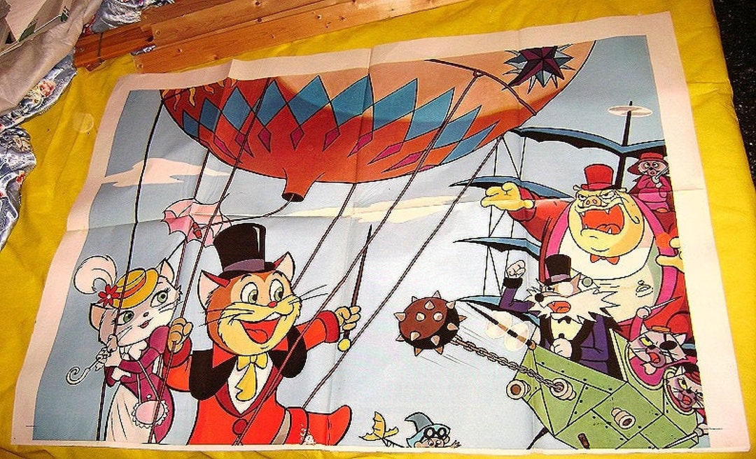 Puss in Boots Around the World 1977 Toei Animation Italy Billboard Maxi ...