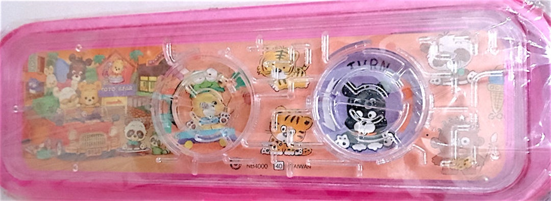 TOTO BEAR 1994 Circle Heart China Super Kawaii Puzzle Game Labyrinth ...