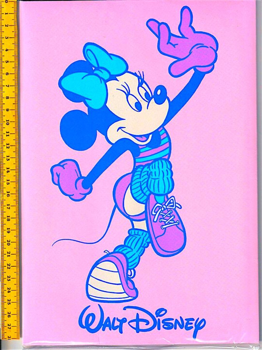 MINNIE Pink 1991 Walt Disney Pigna Italy Stationery Letter Set 10 + 10 ...