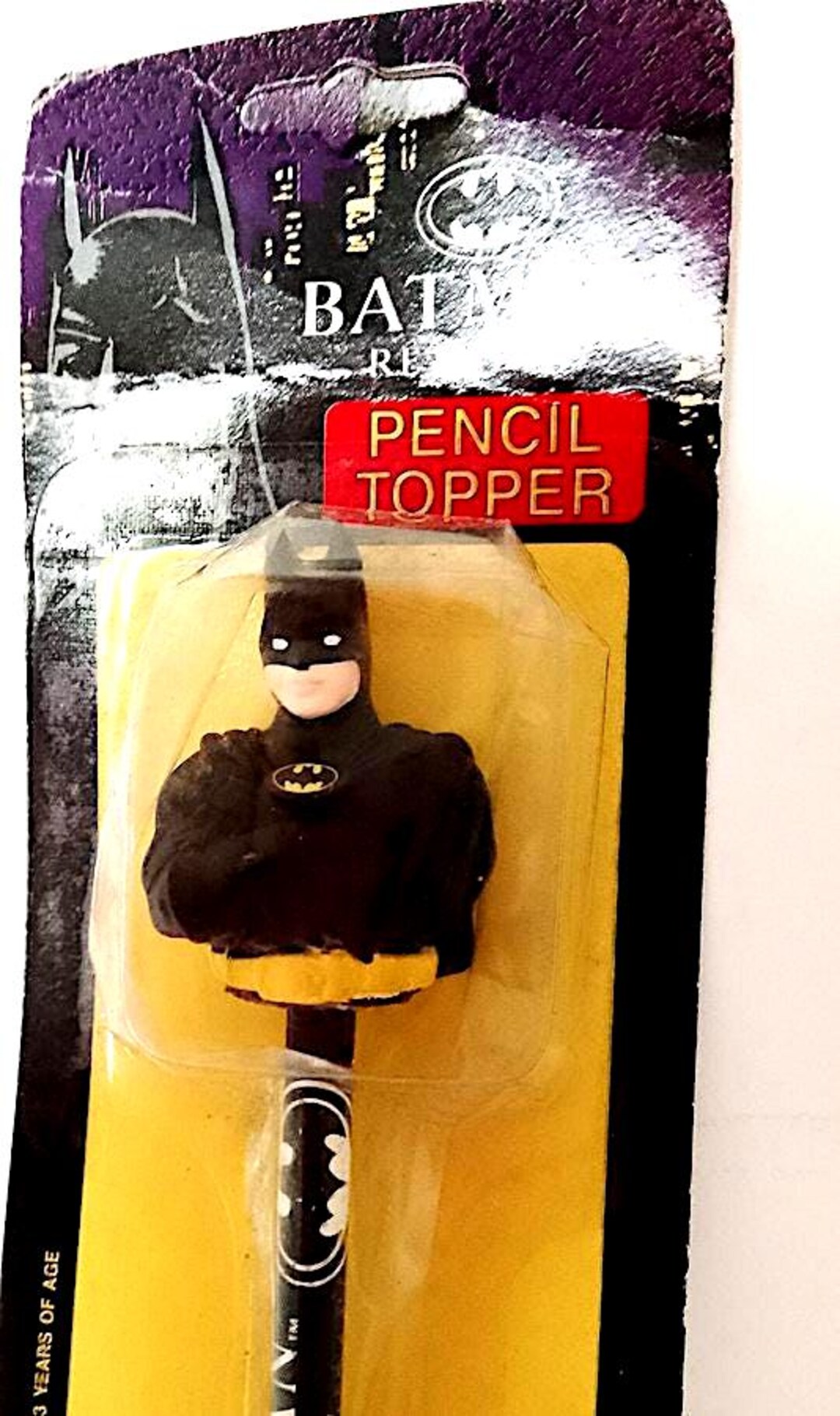 BATMAN RETURNS 1991 DC Comics Pencil Topper MISB - Pencil With ...