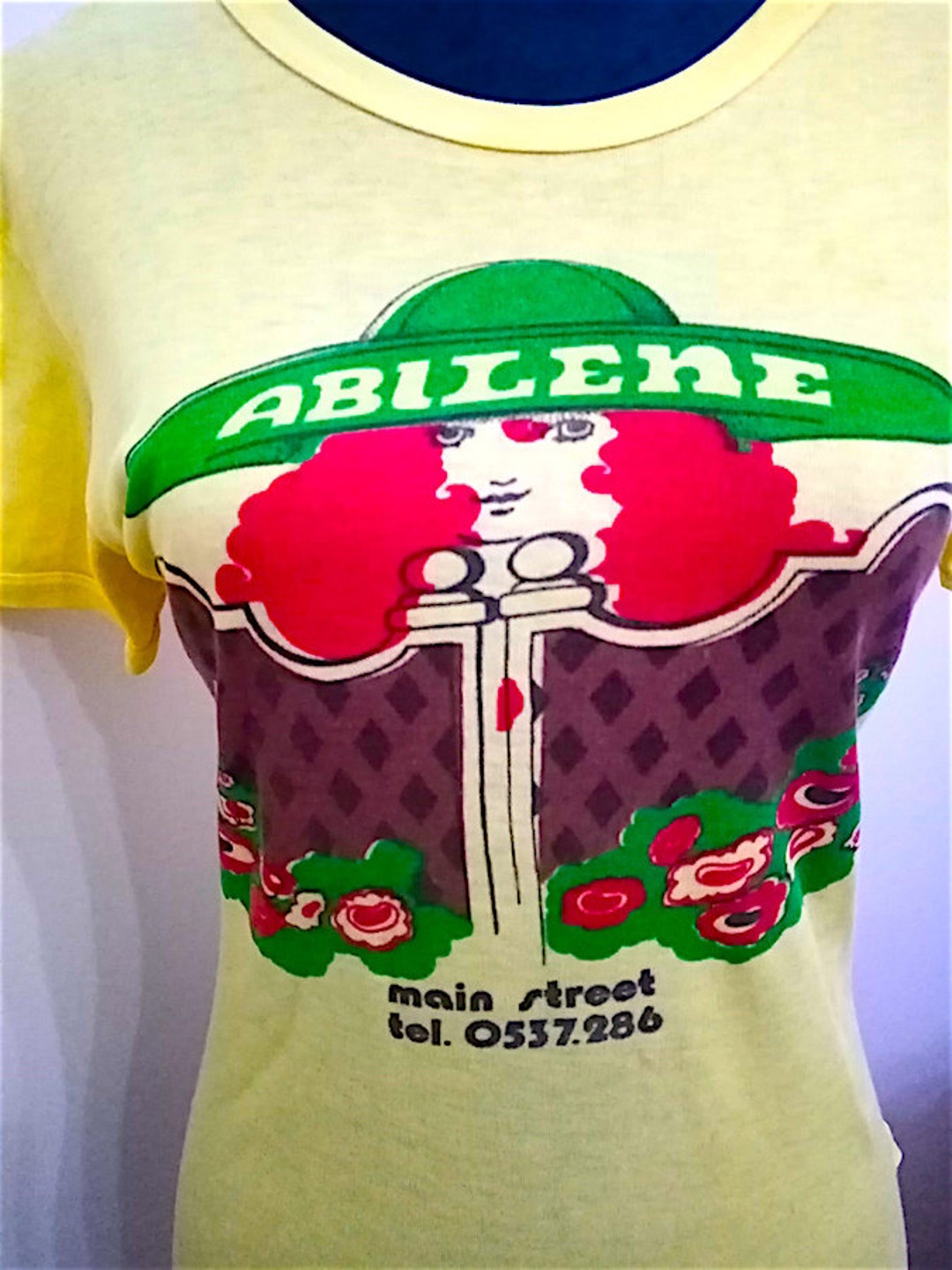 ABILENE - Main Street 70s Us Super Beautiful Vintage Rare Hippie Boho ...