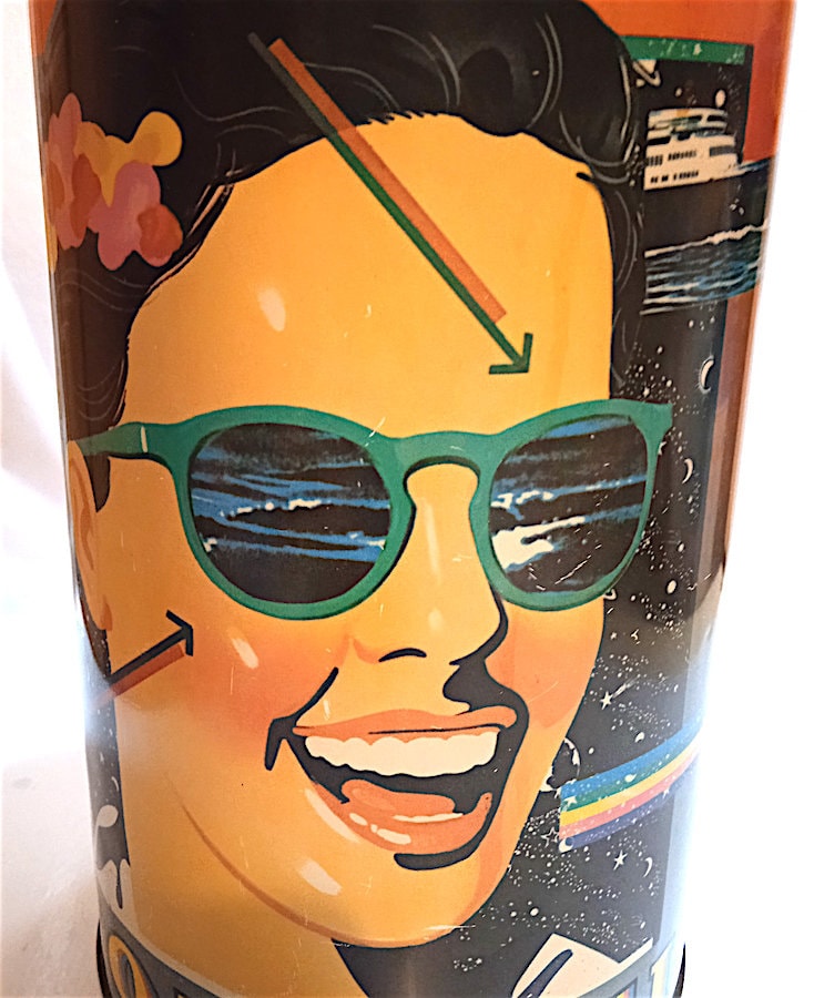 FIORUCCI 80s italy vintage rare maxi tin can display box | Etsy