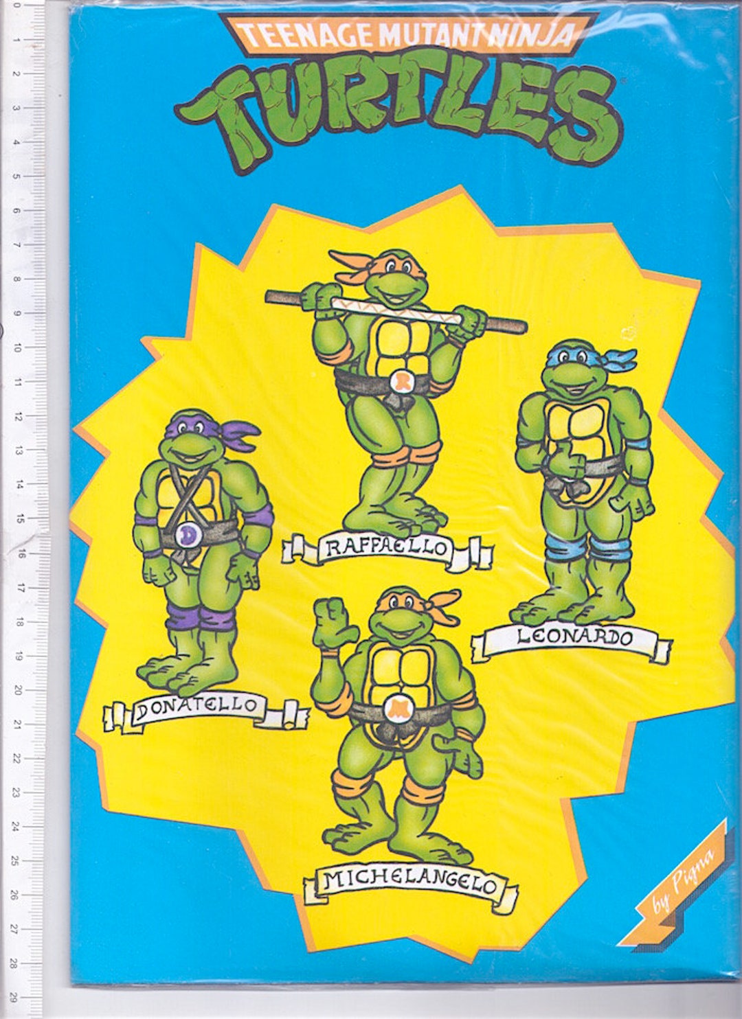 TEENAGE MUTANT Ninja Turtles Teenage Mutant Ninja Turtles 1991 Italy ...