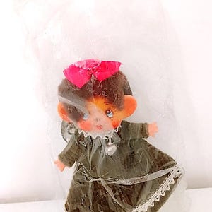 MONCICCI' MON CICCI' Monchichi Monchici 70s Japan Rare Doll Decoration ...