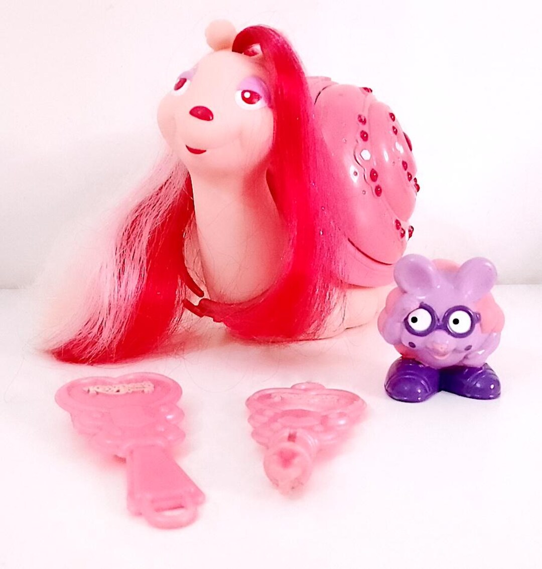 KEYPERS Mishelle Fancy Snail Pink + Footloose Finder 1985 Tonka ...