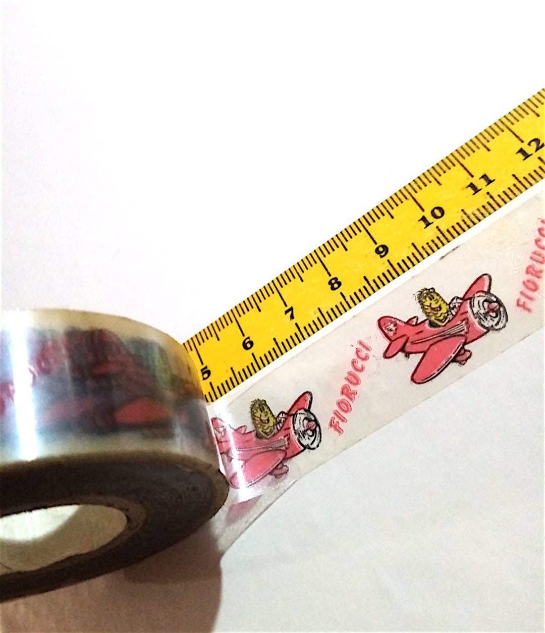 FIORUCCI 80s Stiassi Italy Super Mega Rare Airplanes Sticker Tape Washi ...