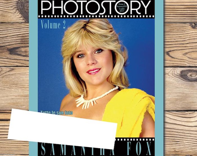 Samantha Fox Authentic 1987 Vintage Poster - Etsy