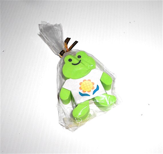 FROG RANA 90s Flomo Maricart Italy Eraser Rubber Radiergummi - Etsy