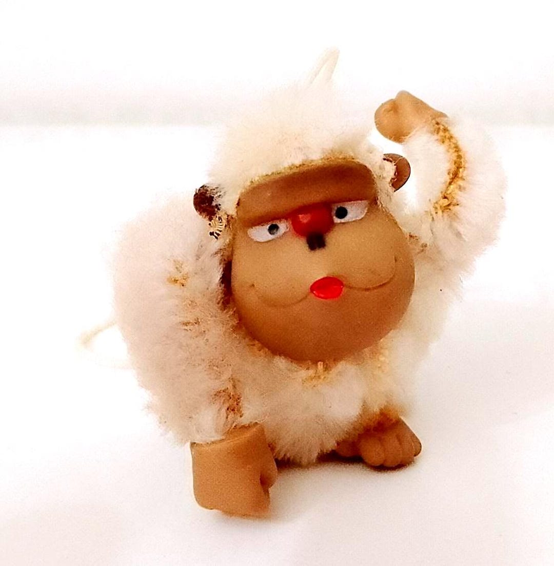 Rodney Kisses Love 80s Applause Us Mini Monkey Gorilla White Puppet ...