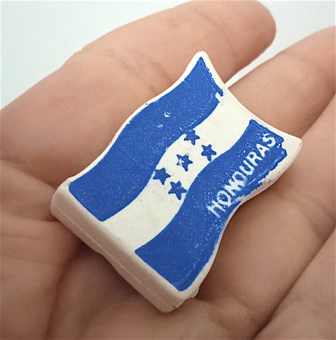HONDURAS Flag 80s Mulino Bianco Italy Eraser Rubber - Etsy