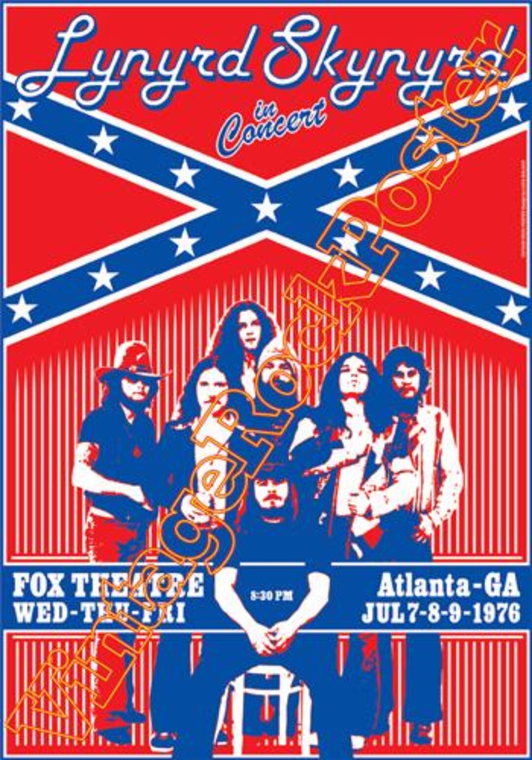 LYNYRD SKYNYRD Concert Posters! - Etsy