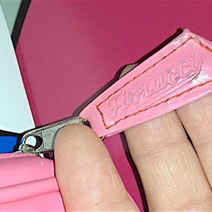 FIORUCCI 90s Italy Super Cute Pink Duo Money Wallet Clip + Clutch Pin ...