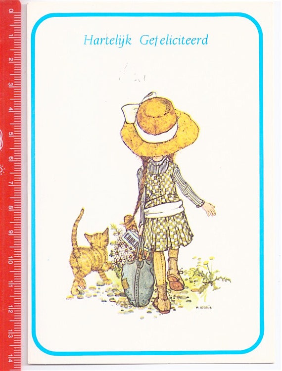 HOLLY HOBBIE 70s Muva Holland Postcard Cartolina | Etsy