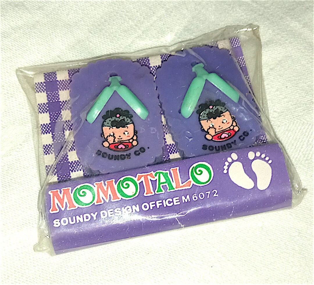 MOMOTALO 80s Soundy Japan Super Kawaii Eraser Set Misb Rubber ...