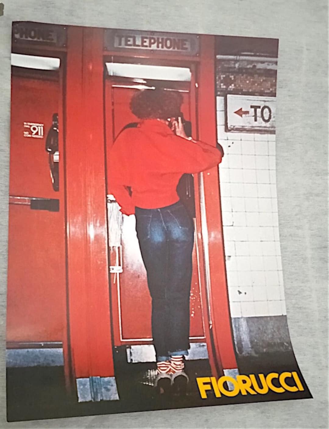 FIORUCCI 90s Italy Original Store Poster Decoration Beautiful - Etsy